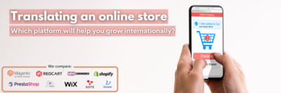 Translating an online store: comparison of e-commerce platforms